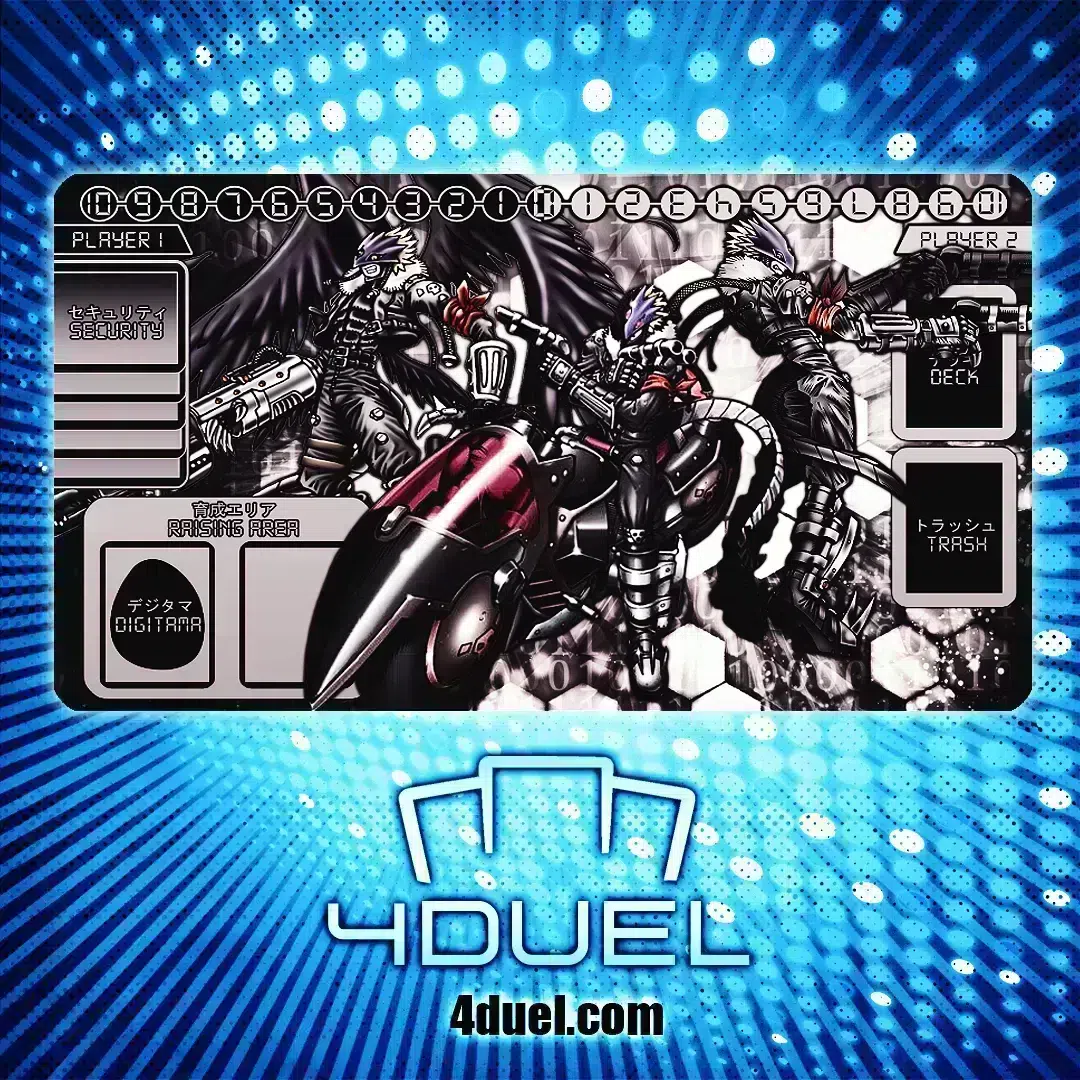 Beelzemon Custom Playmat