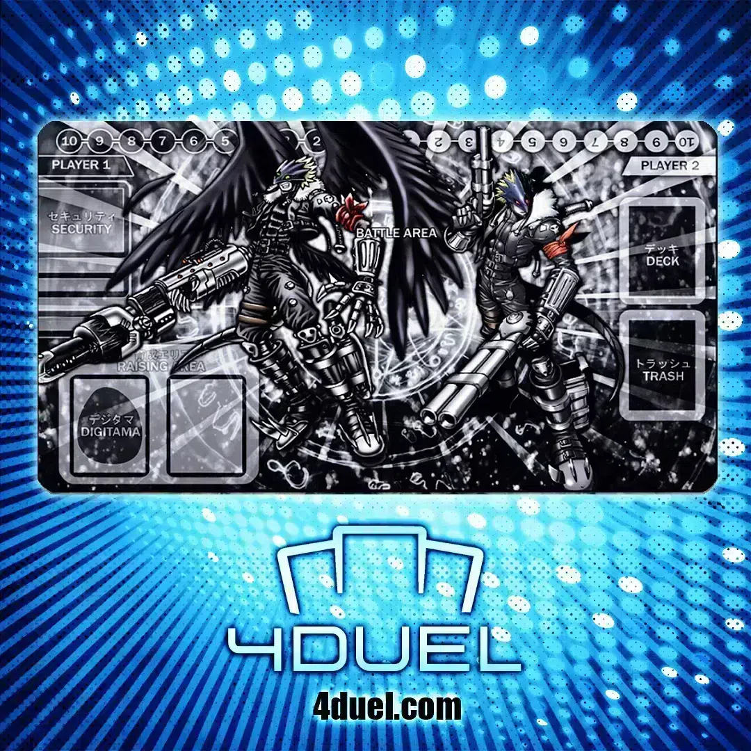 Beelzemon Custom Playmat