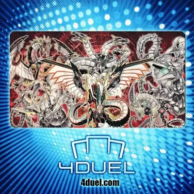 Chaos Ruler The Chaotic Magical Dragon Custom Playmat