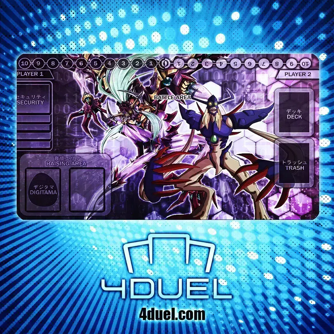 Diaboromon X Custom Playmat