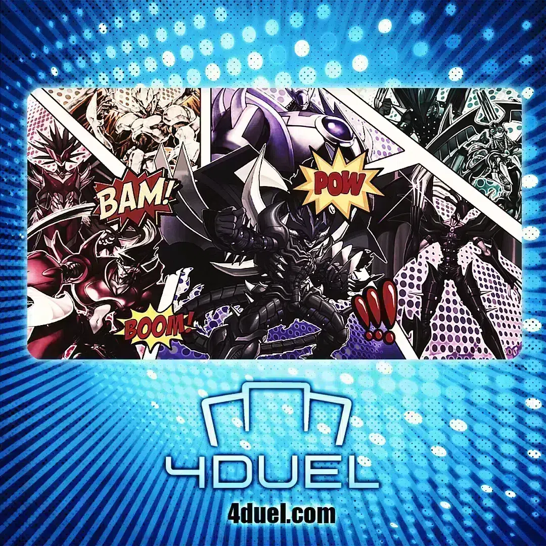 Evil Hero Custom Playmat