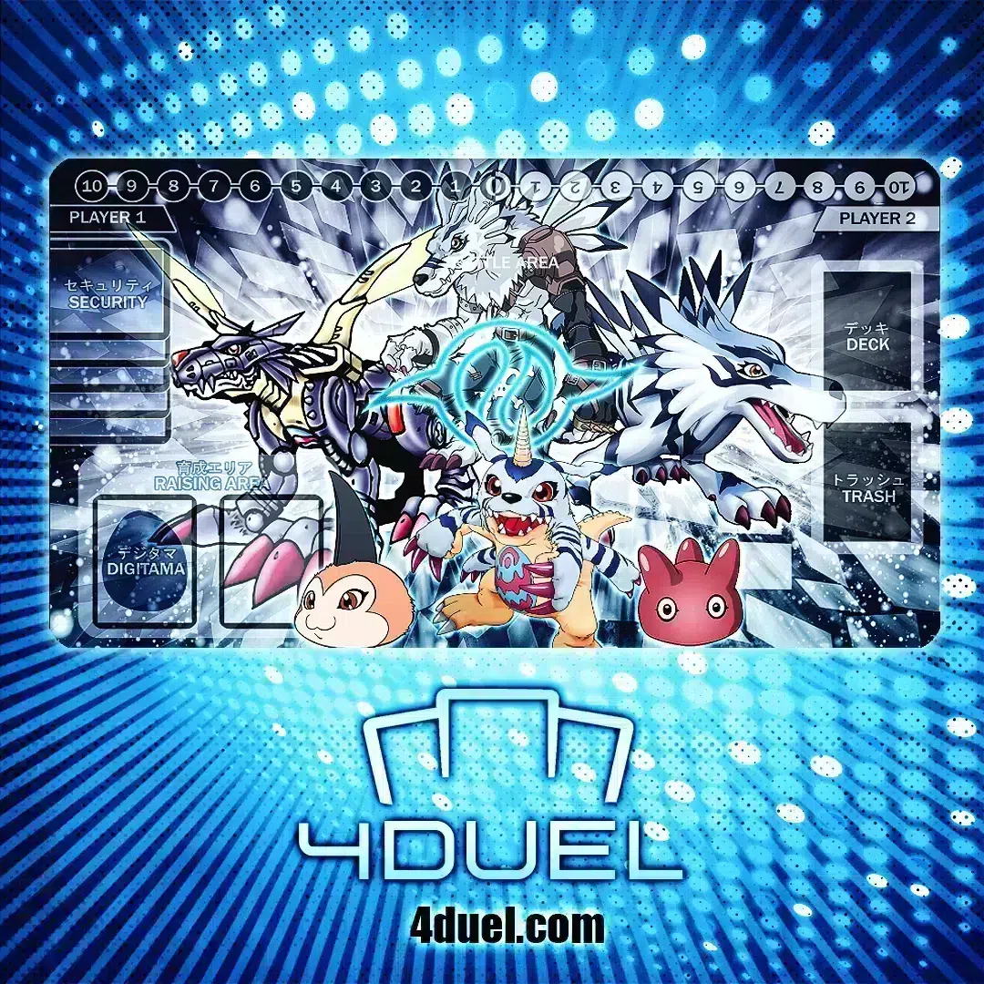Gabumon Custom Playmat