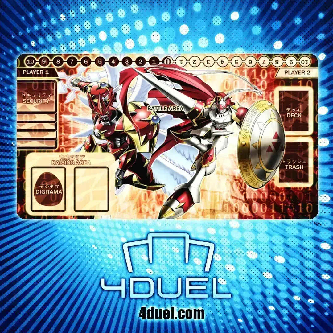 Gallantmon Custom Playmat