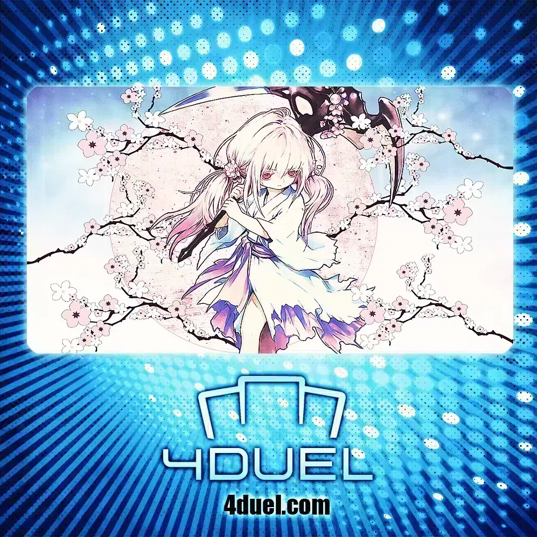 Ghost Reaper & Winter Cherries Custom Playmat