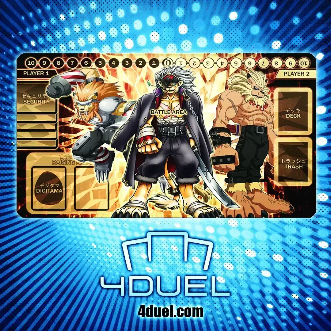 Leomon Custom Playmat