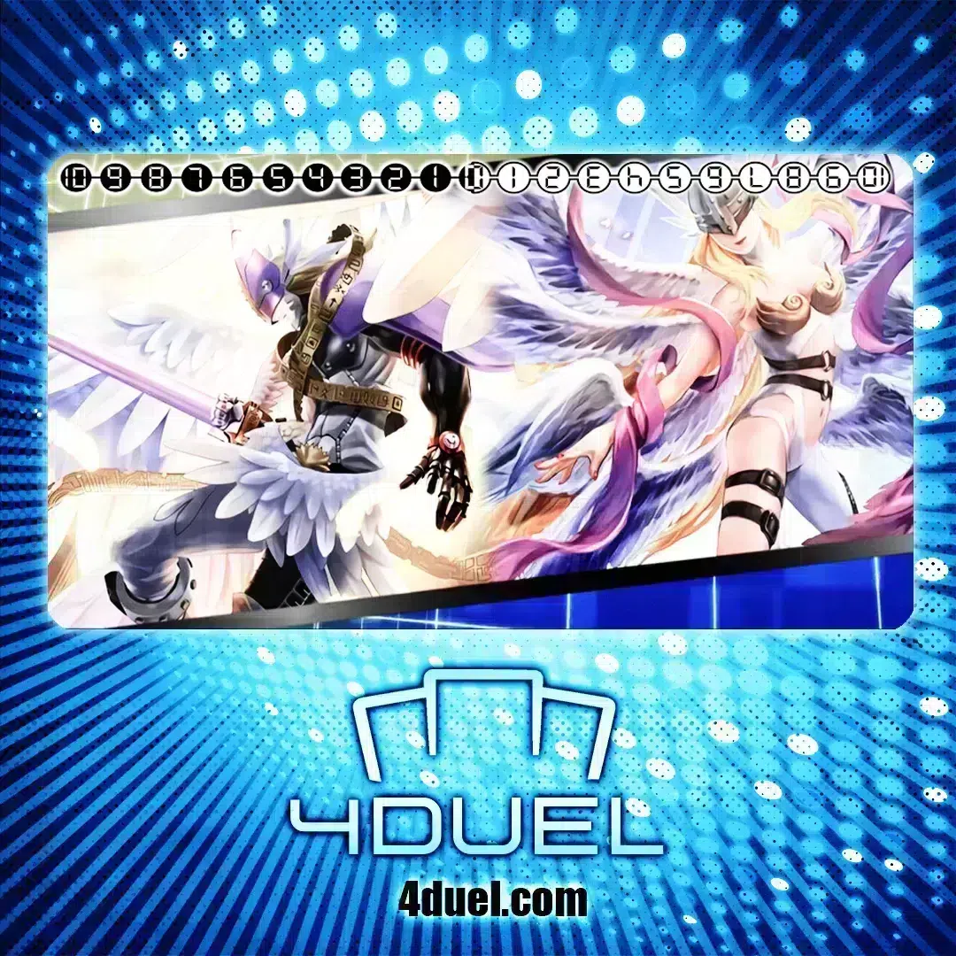 MagnaAngemon Y Angewomon Custom Playmat
