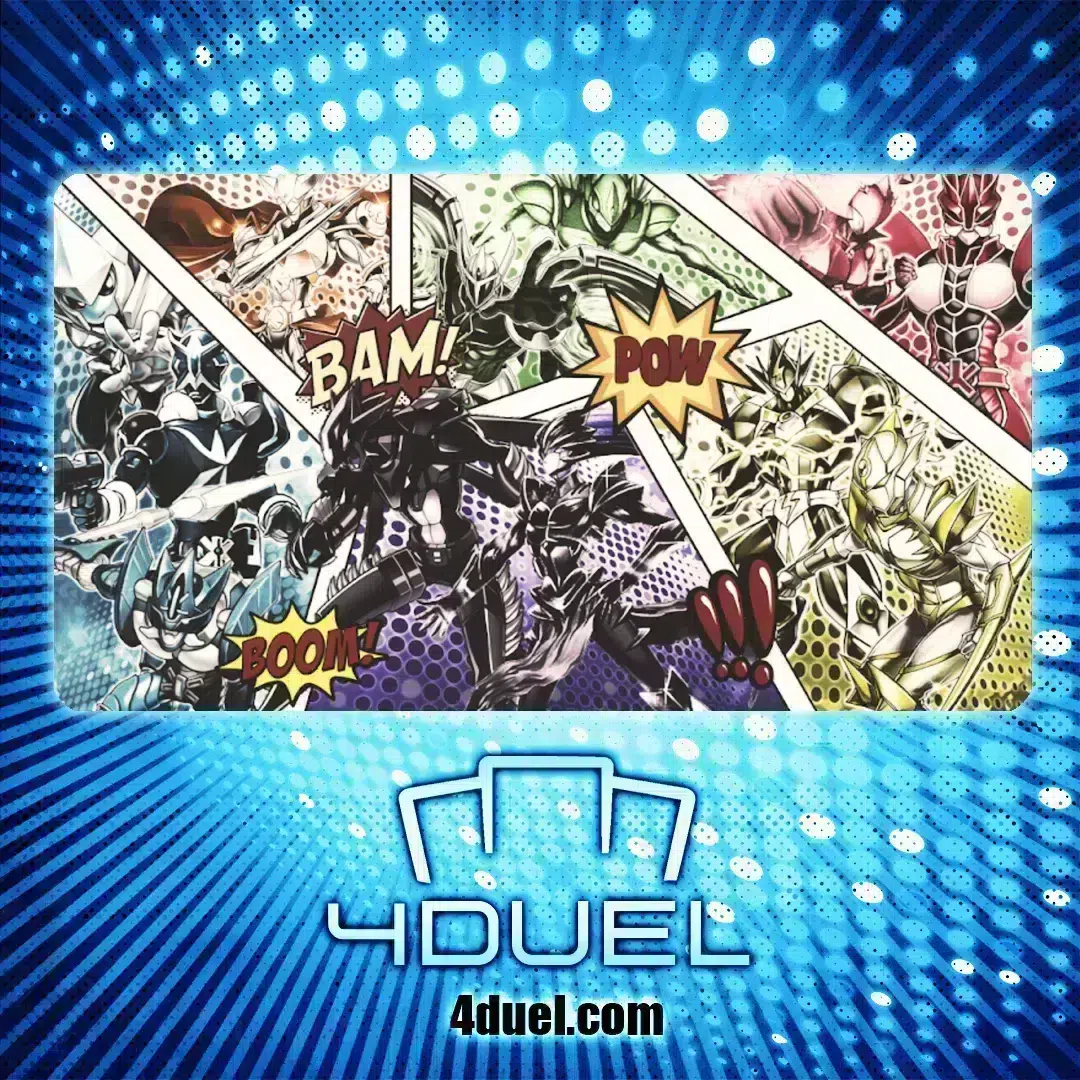 Masked Hero Custom Playmat
