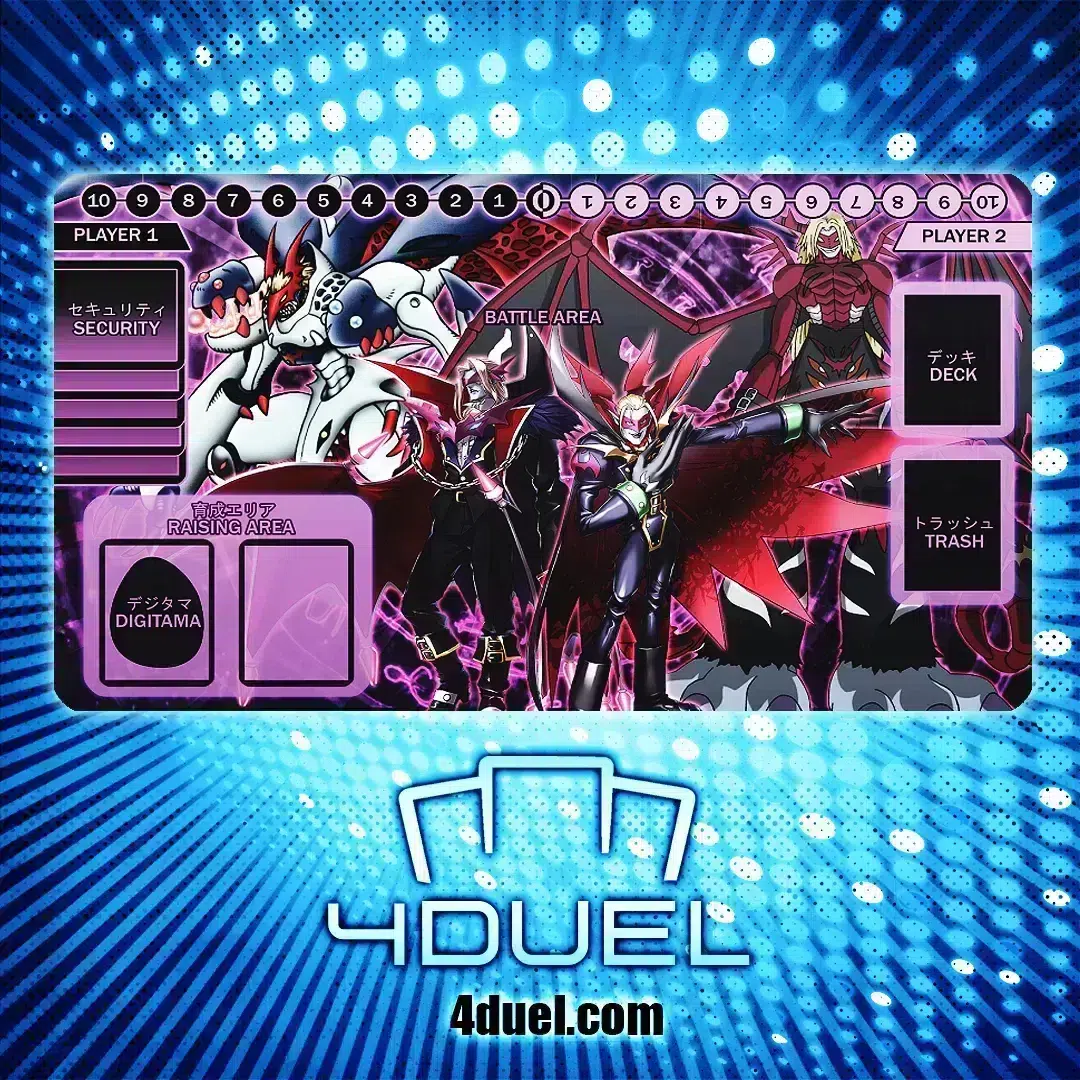 Myotismon Custom Playmat