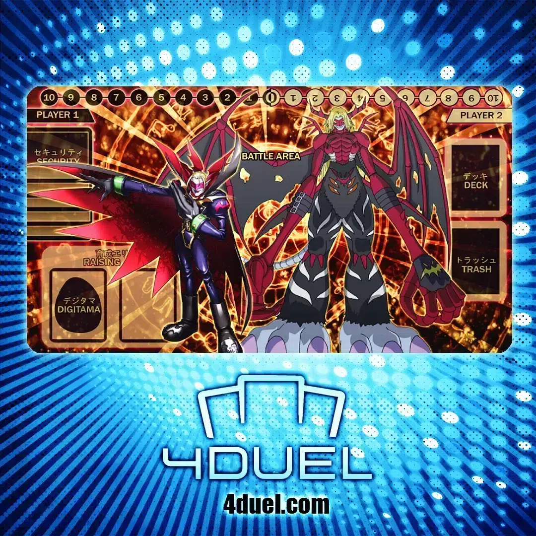 Myotismon Custom Playmat