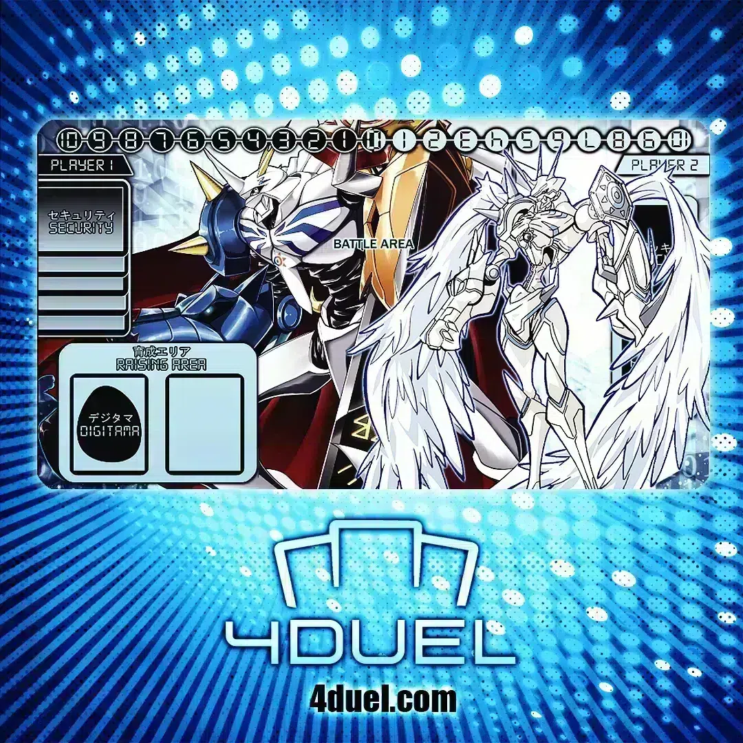 Omegamon Custom Playmat