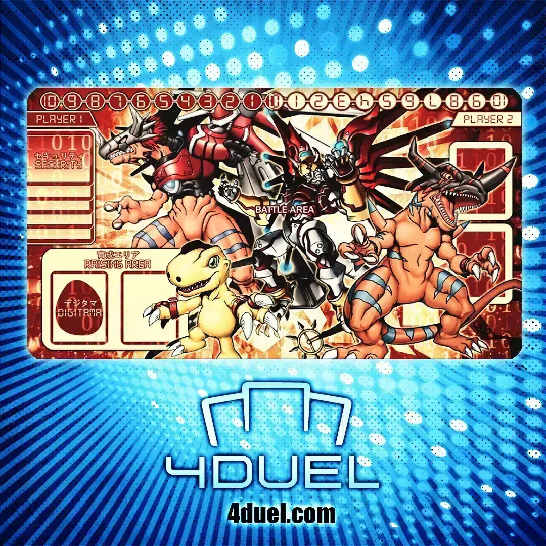 ShineGreymon Custom Playmat