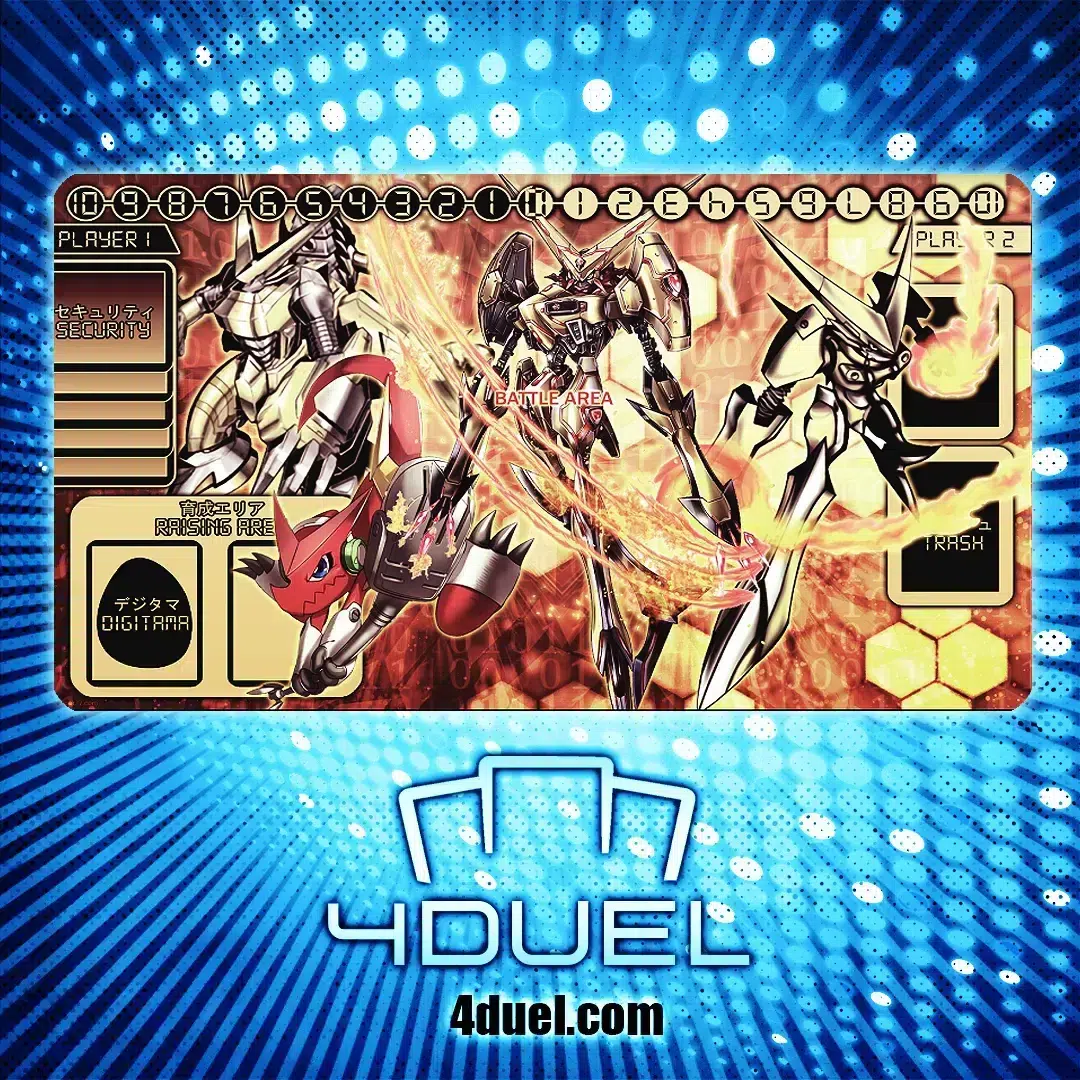 Shoutmon Custom Playmat