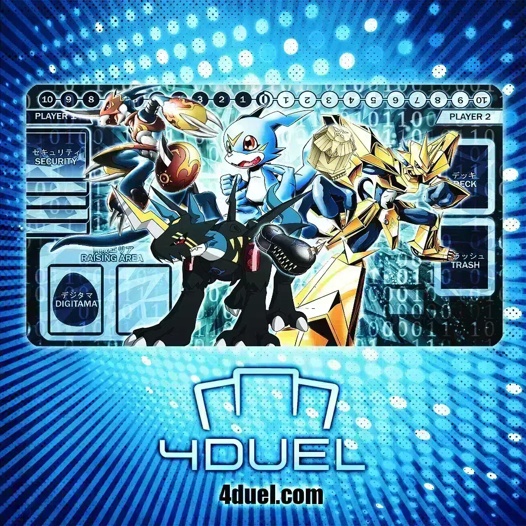 Veemon Custom Playmat