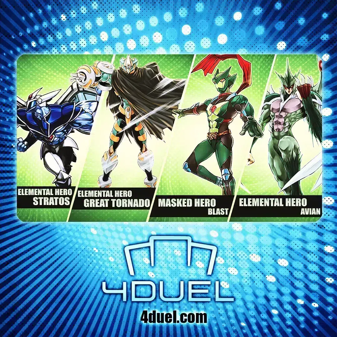 Wind Hero Custom Playmat