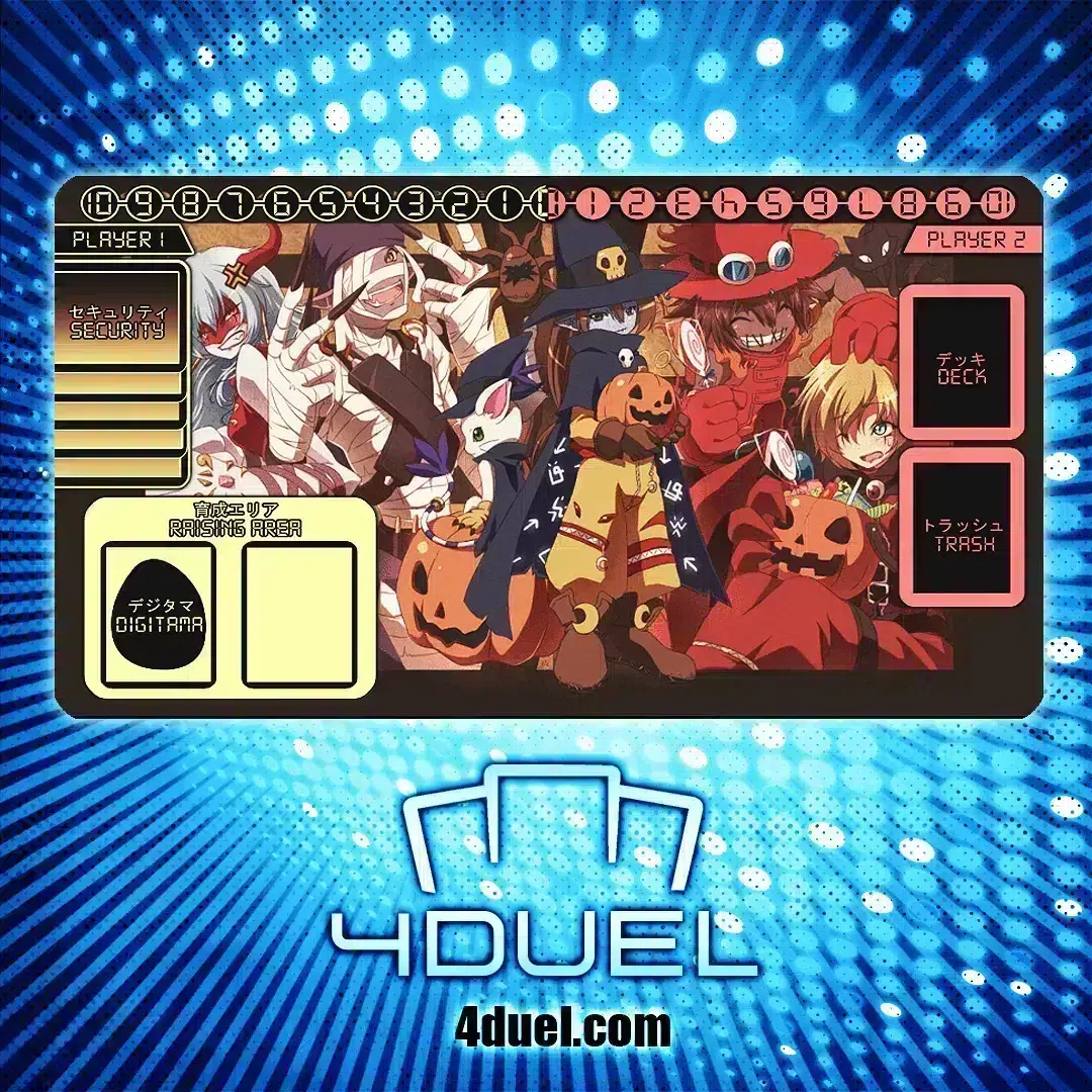 Wizardmon Custom Playmat