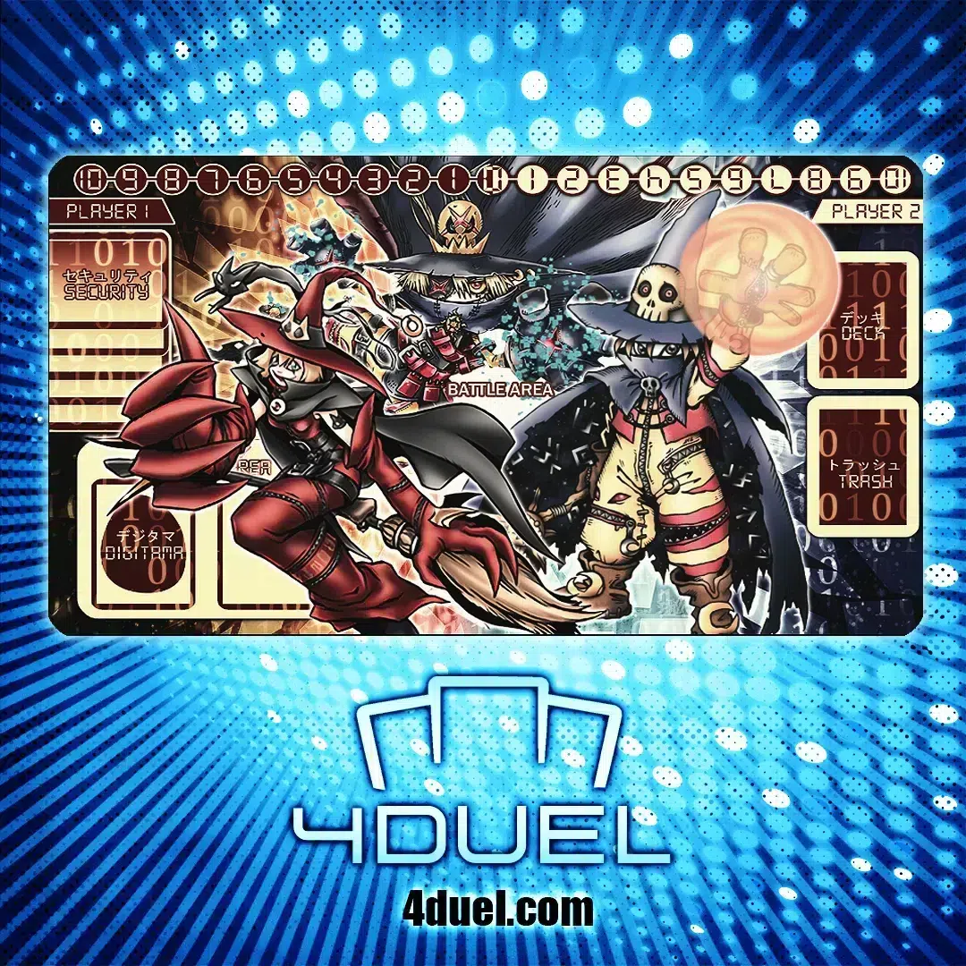 Wizardmon Custom Playmat