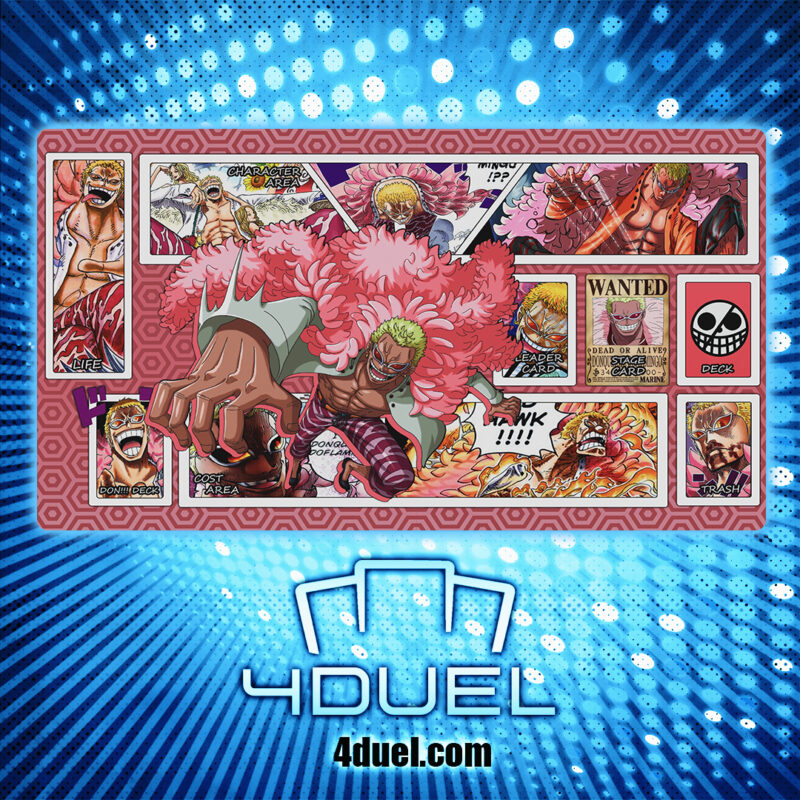 Donquixote Doflamingo One Piece Custom Playmat