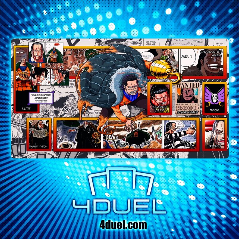 Buggy The Star Clown One Piece Custom Playmat