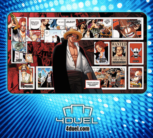 Akagami No Shankusu One Piece Custom Playmat