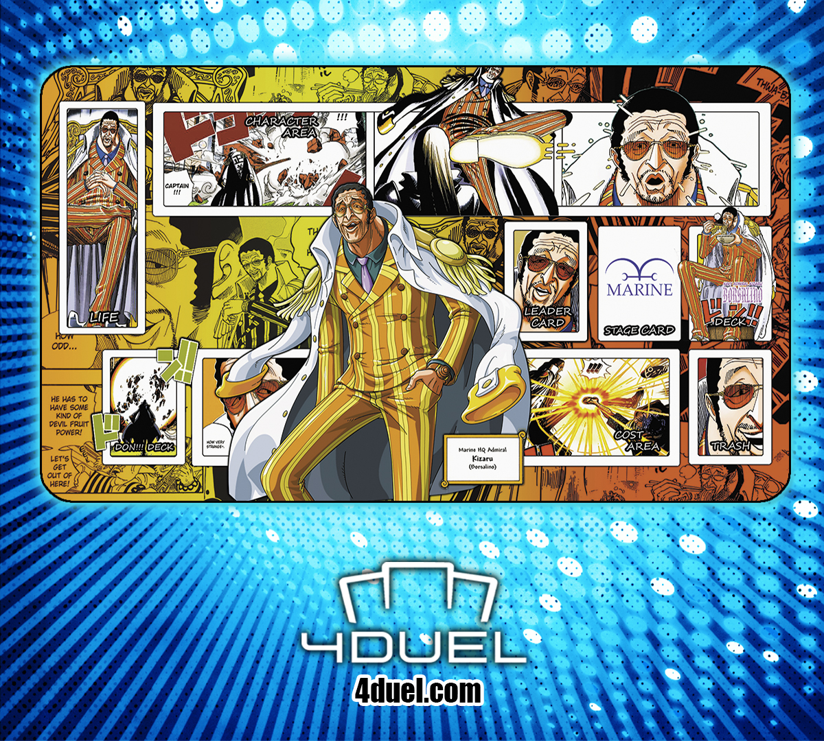 Borsalino One Piece Custom Playmat