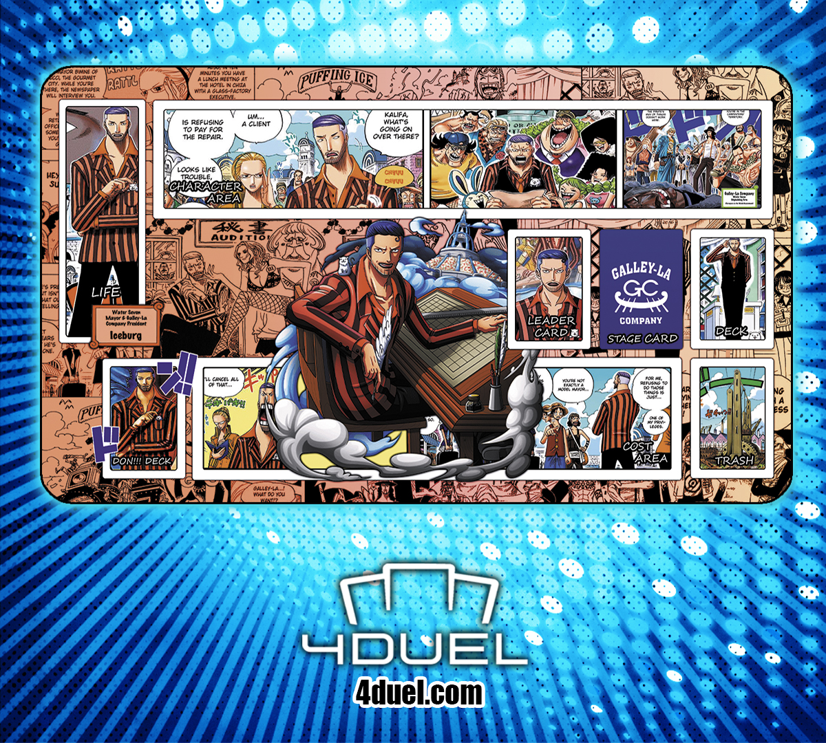 Iceburg One Piece Custom Playmat