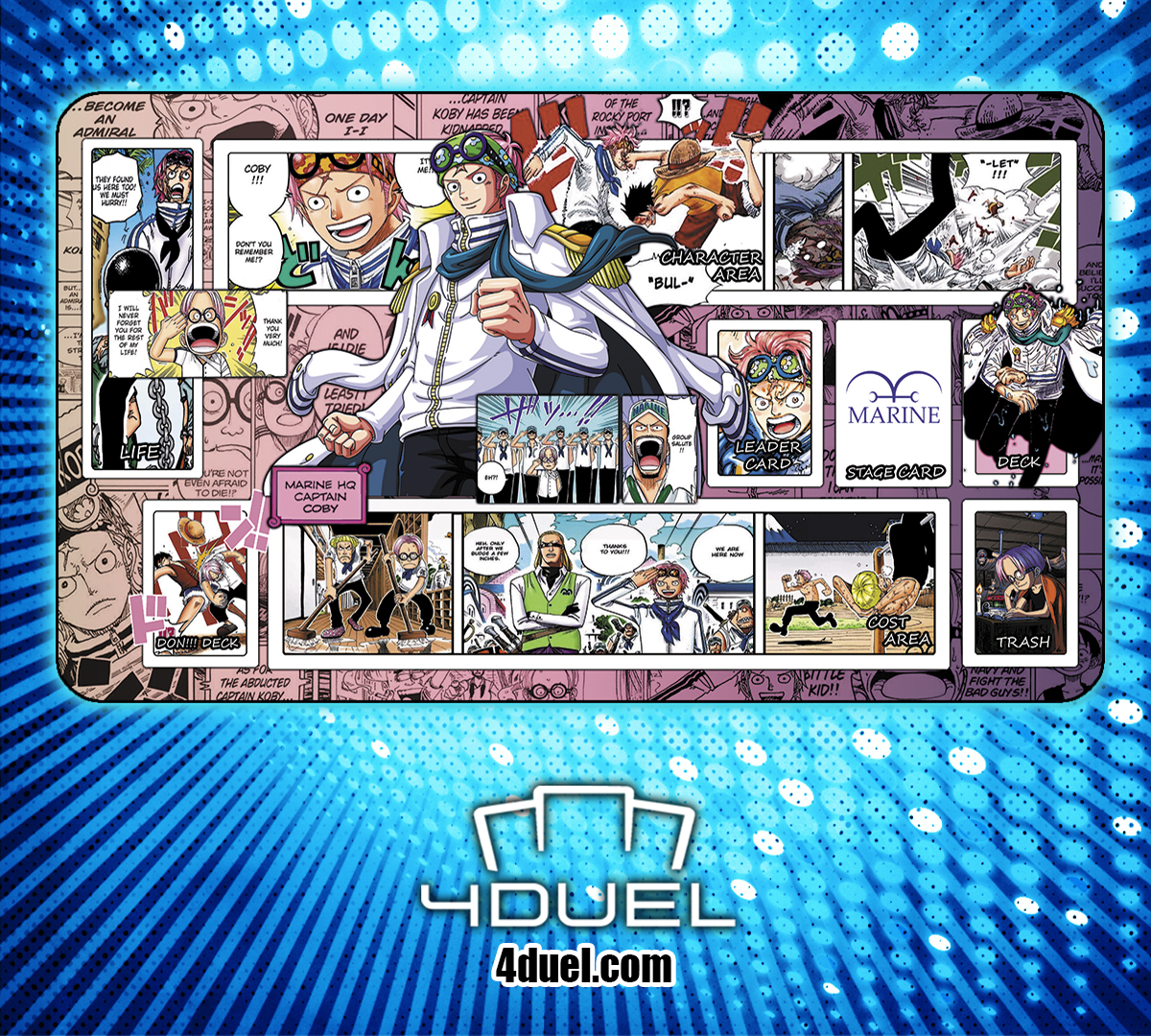 Koby One Piece Custom Playmat