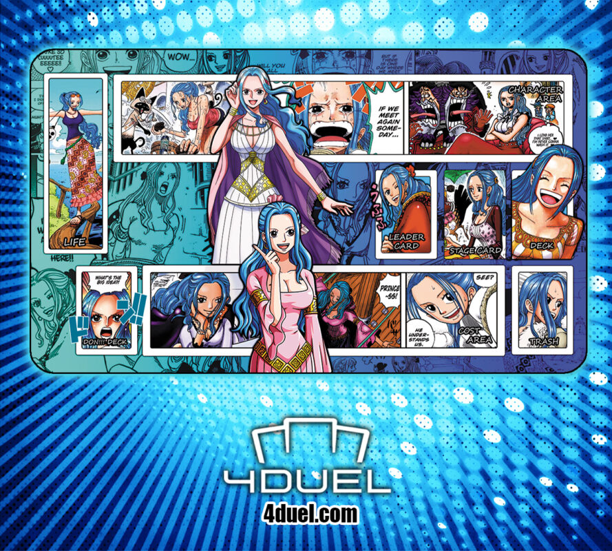 Nefertari Vivi One Piece Custom Playmat