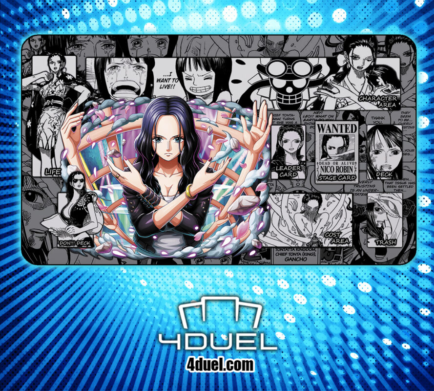 Nico Robin One Piece Custom Playmat
