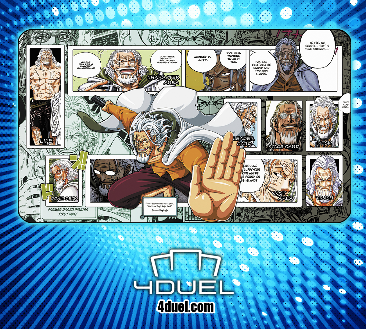 Silvers Rayleigh One Piece Custom Playmat