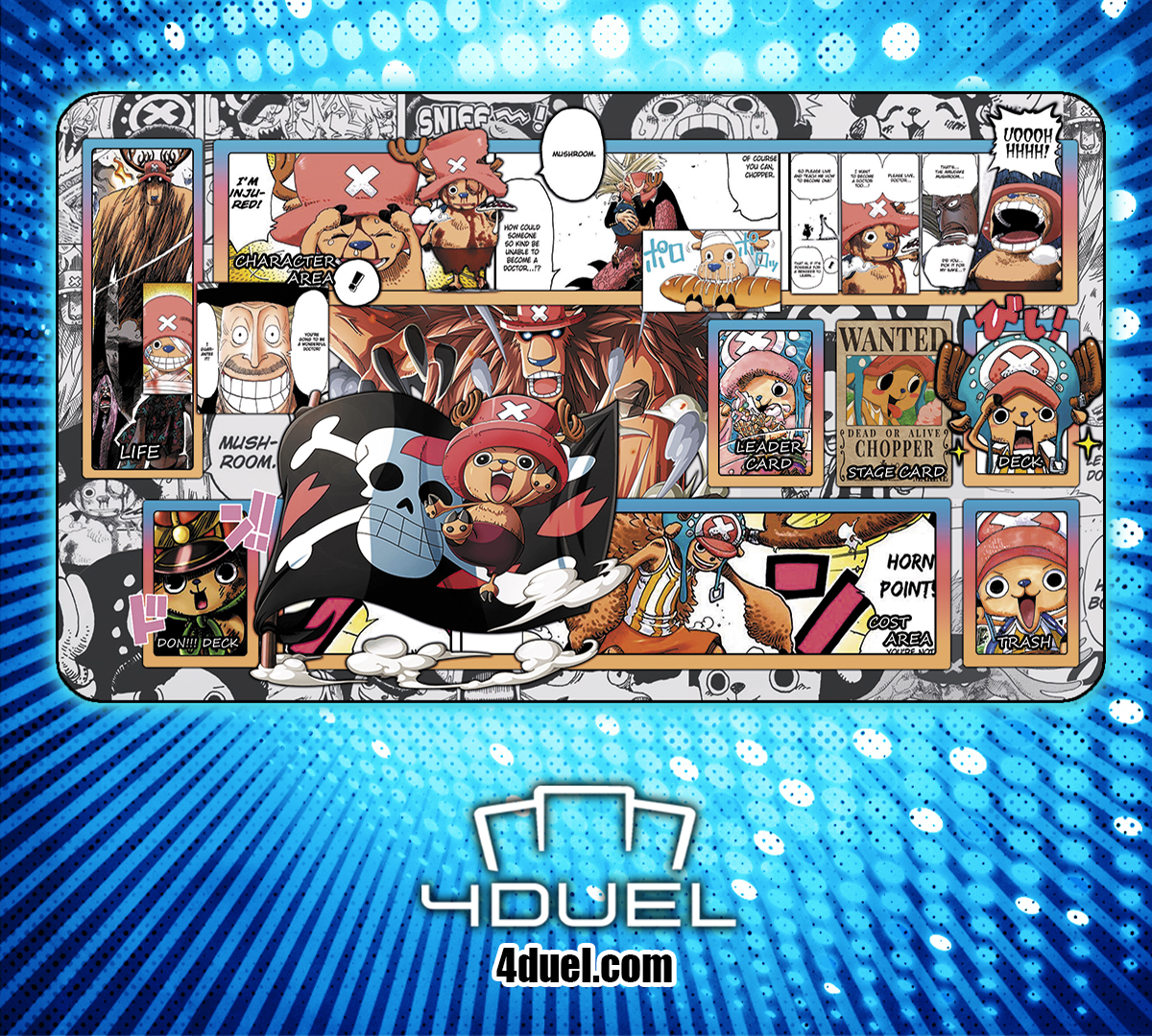 Tony Tony Chopper One Piece Custom Playmat