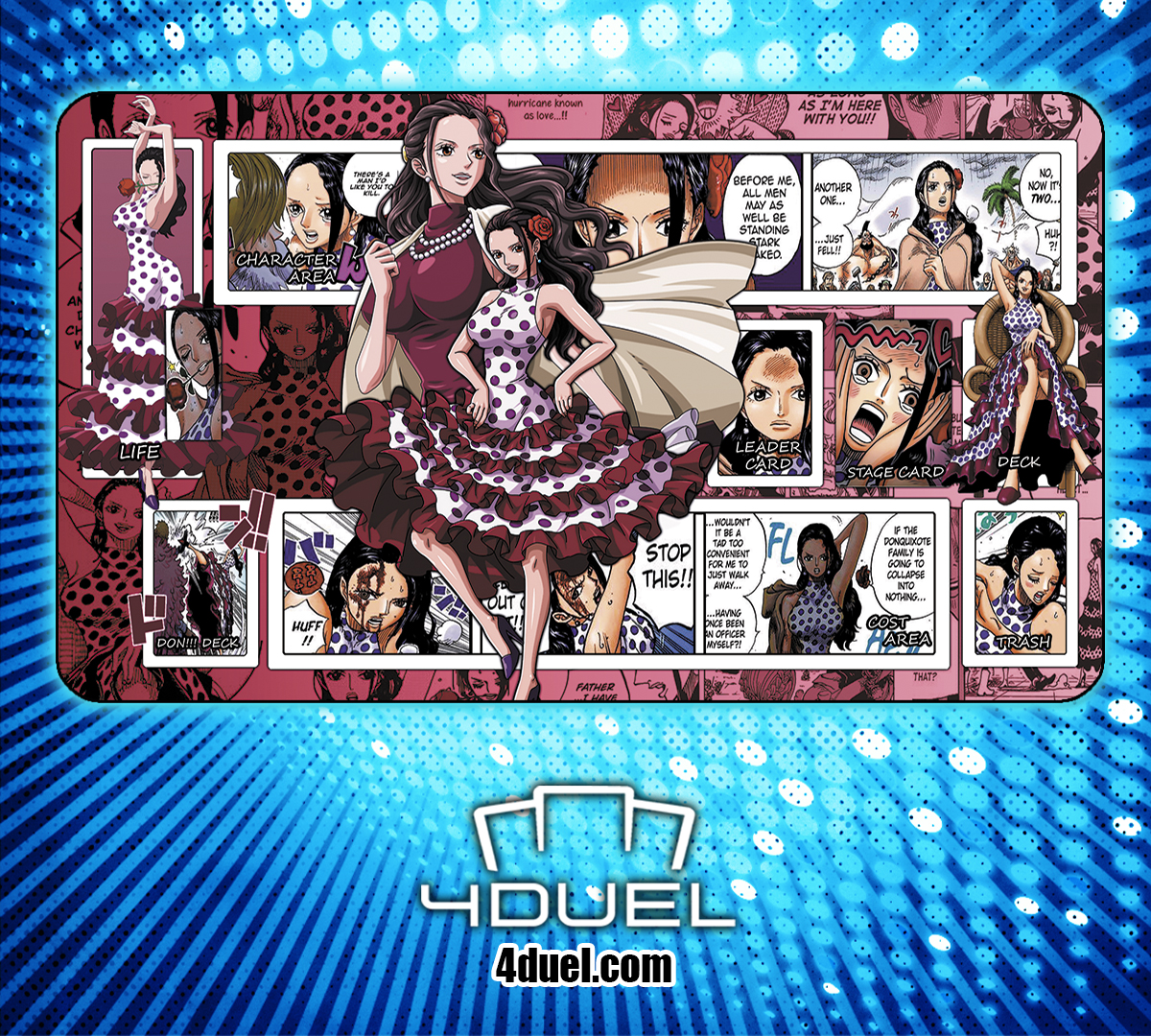 Viola One Piece Custom Playmat