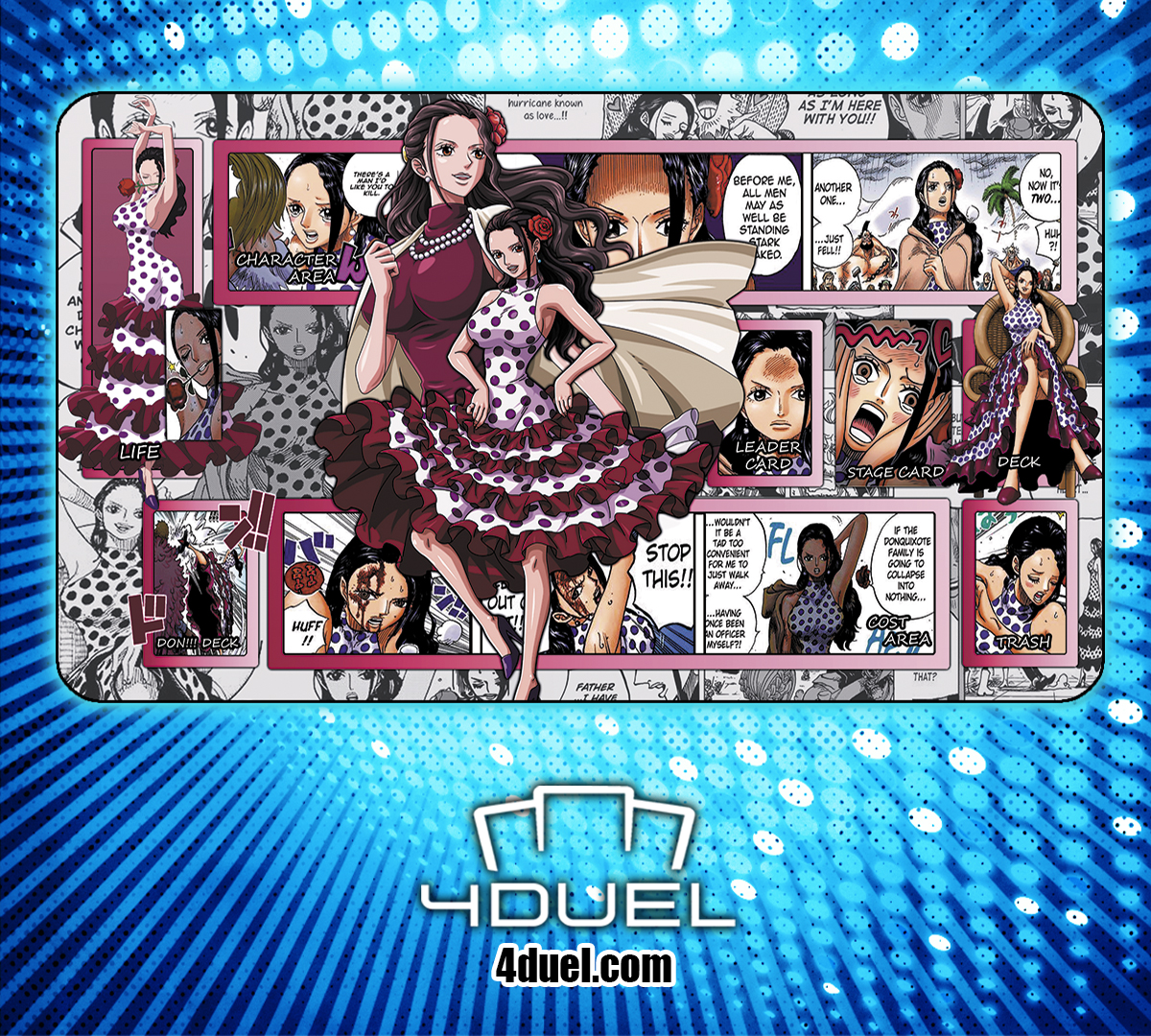 Viola One Piece Custom Playmat