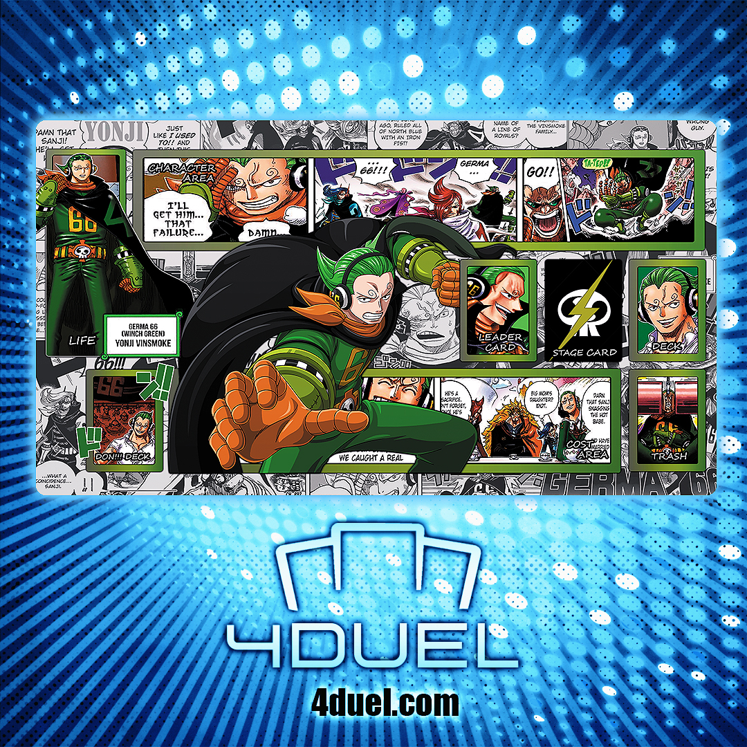 Yonji One Piece Custom Playmat