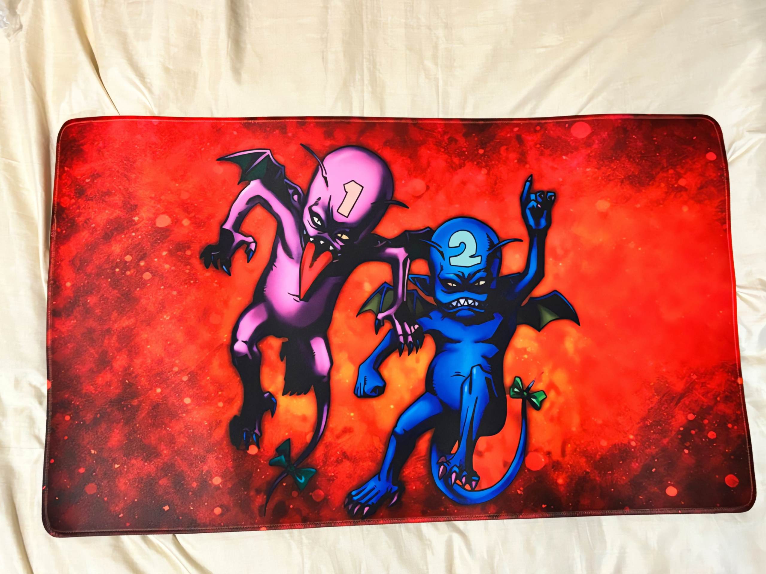 Delinquent Duo Custom Playmat